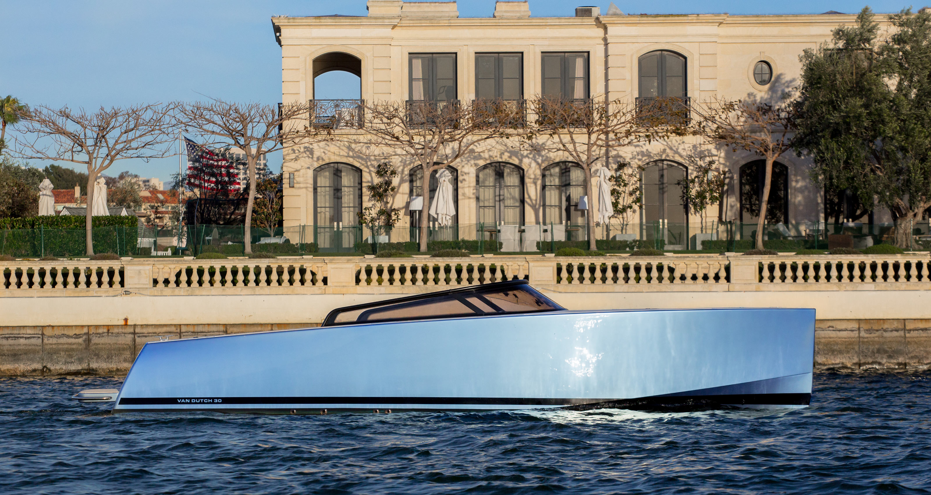 VanDutch Marine unveils Bentley Blue VanDutch 30 Yacht | Centurion Magazine